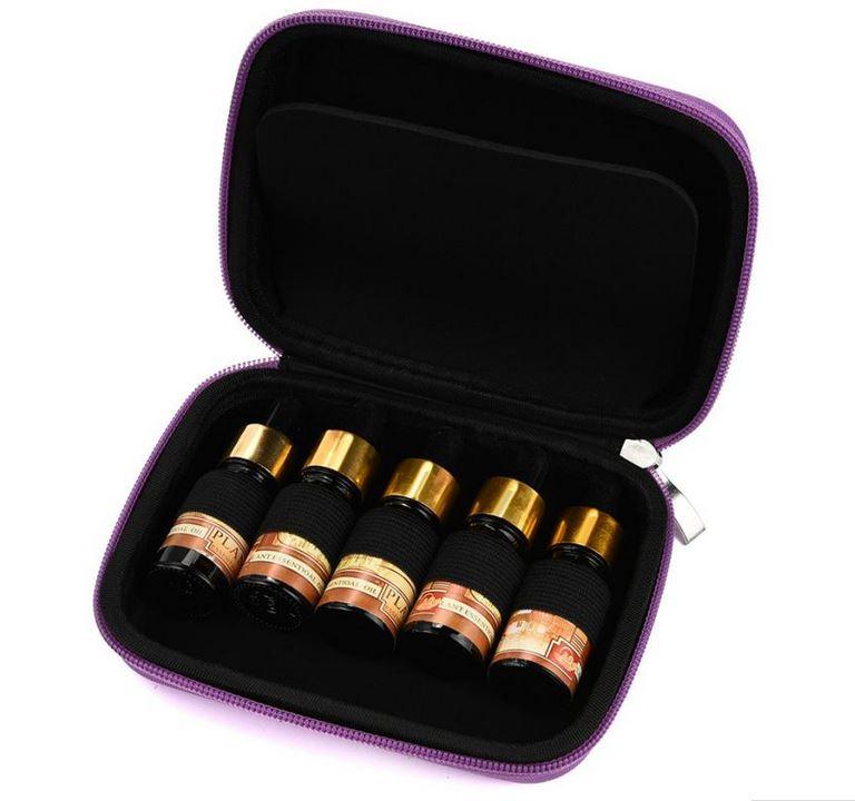 Essential Oil / perfume carry case / bag / organizer / Purple – Aurora ...